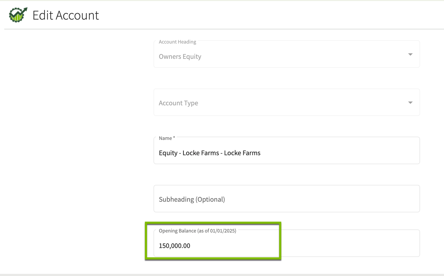 How do I Update Equity Balances?