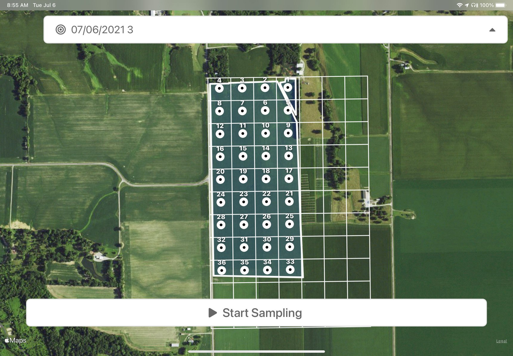 How do I create a Sample Event in Traction Field?