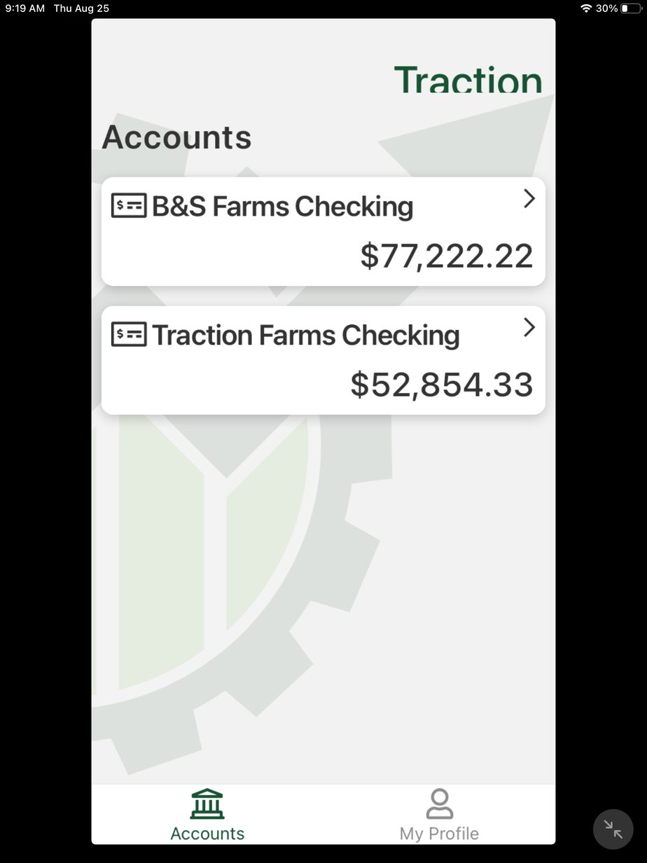 How do I record a new transaction with the Traction Mobile App ...