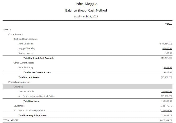 How do you record Livestock in the Chart of Accounts in Traction?