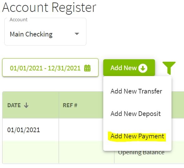 How do I enter initial or carryover input inventories into Traction?
