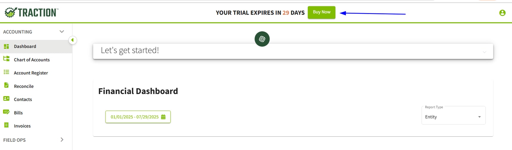 How do I buy a Traction Subscription after my Trial ends?