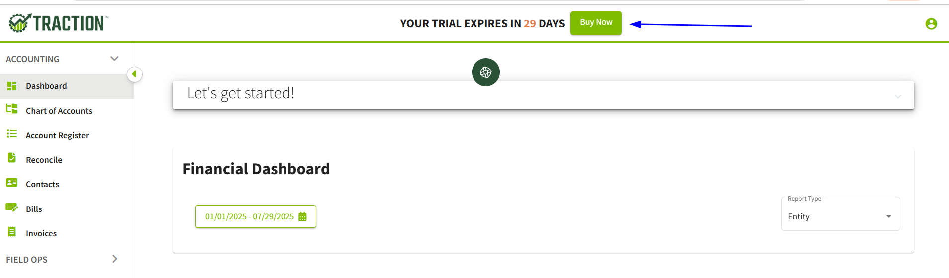 How do I buy a Traction Subscription after my Trial ends?