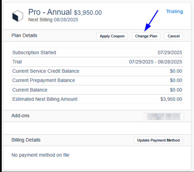 How do I buy a Traction Subscription after my Trial ends?