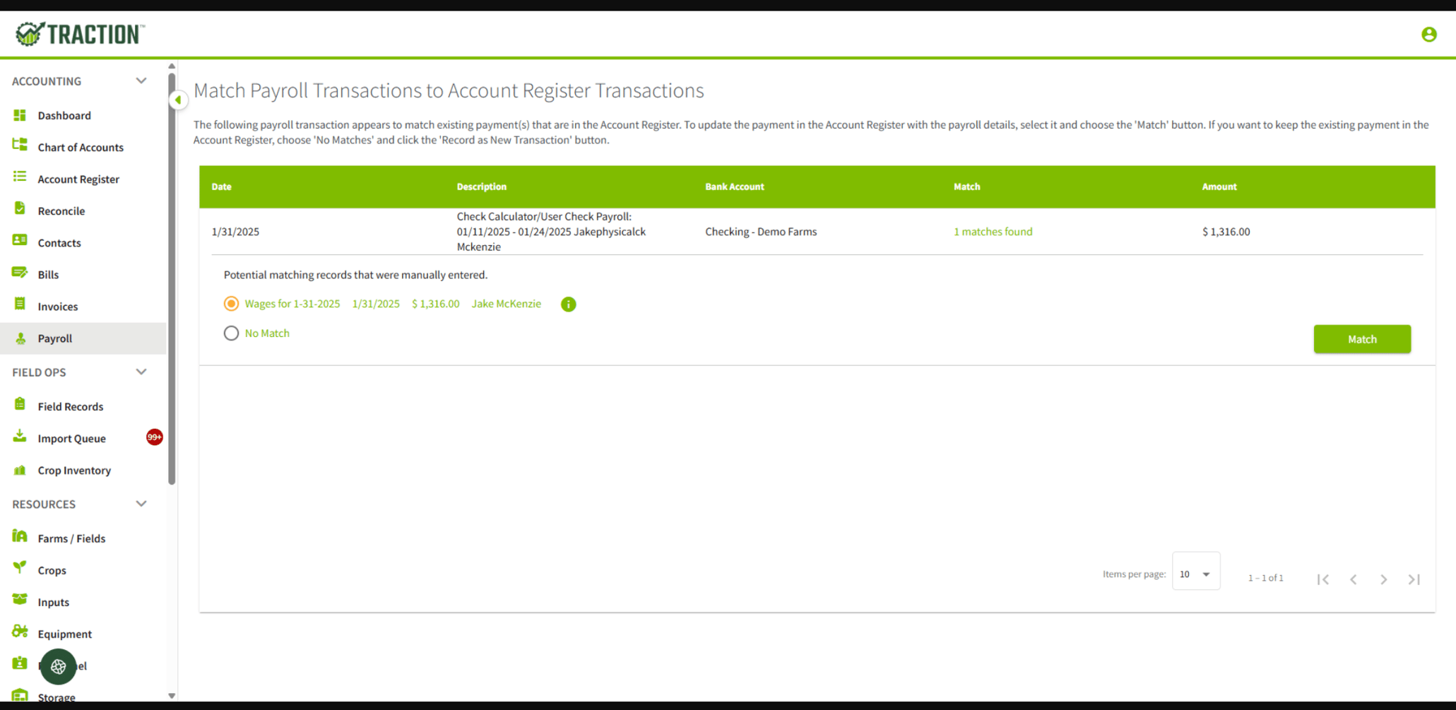 How do you create a Manual Paycheck in Traction after processing payroll in Paylocity?